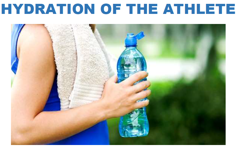 Hydration of the athlete – Julie.Nutrition Simple & Tasty